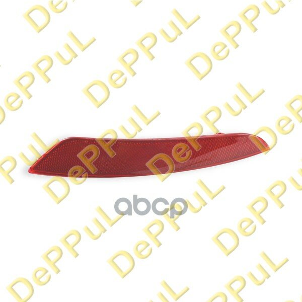 Отражатель заднего бампера левый (L) VW GOLF VI (09.) DePPuL арт. DEPFR011
