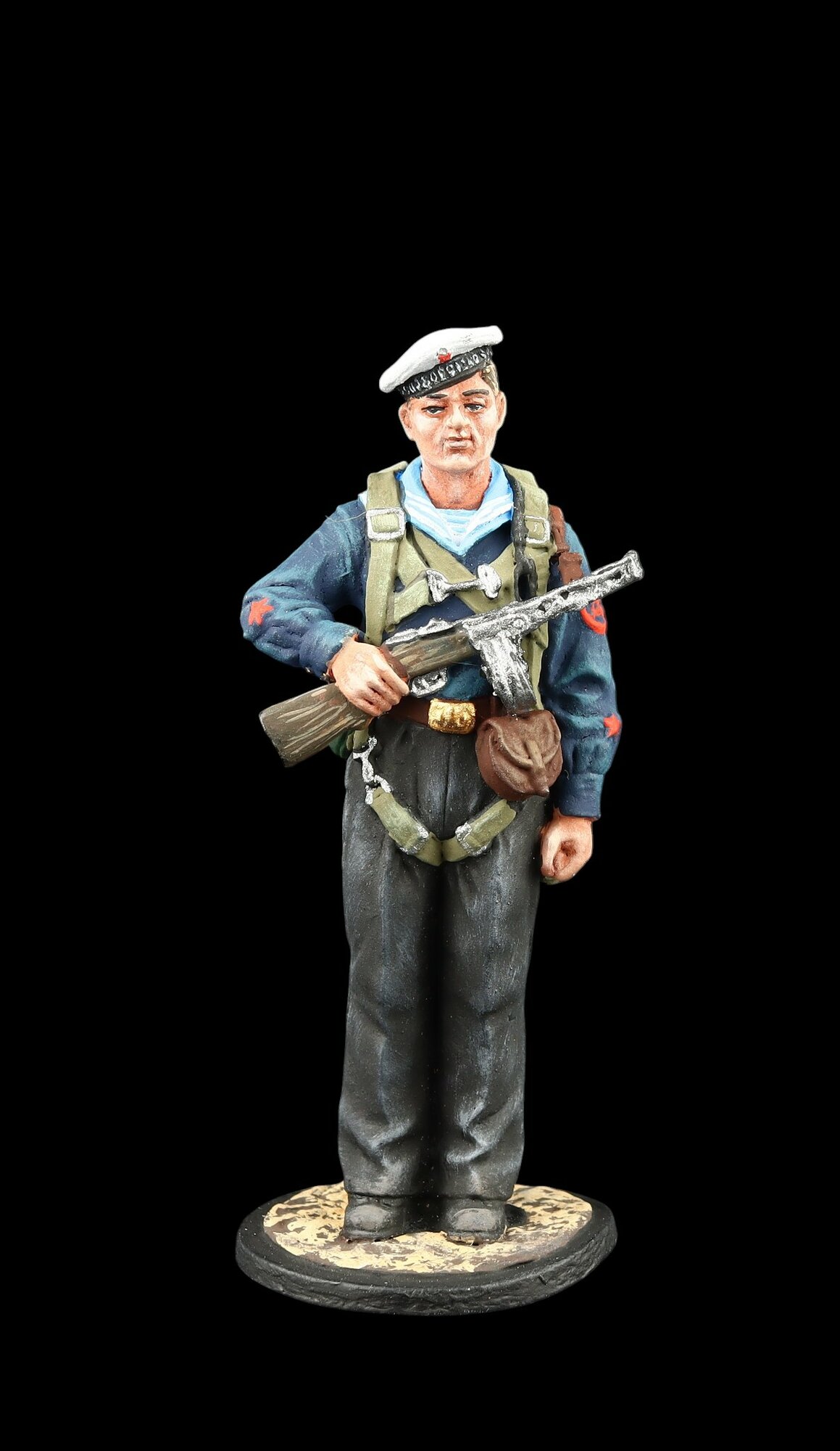 Оловянный солдатик: Краснофлотец парашютист-десантник, 1941г.