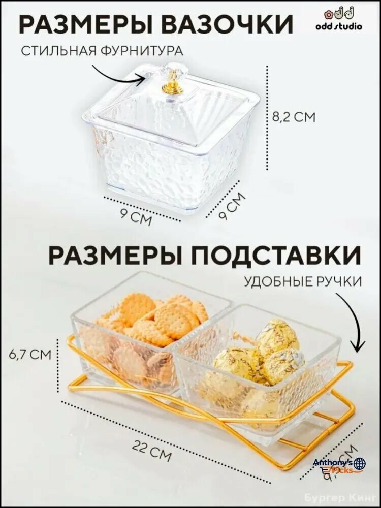 Сахарница "Conflate" — фото 1