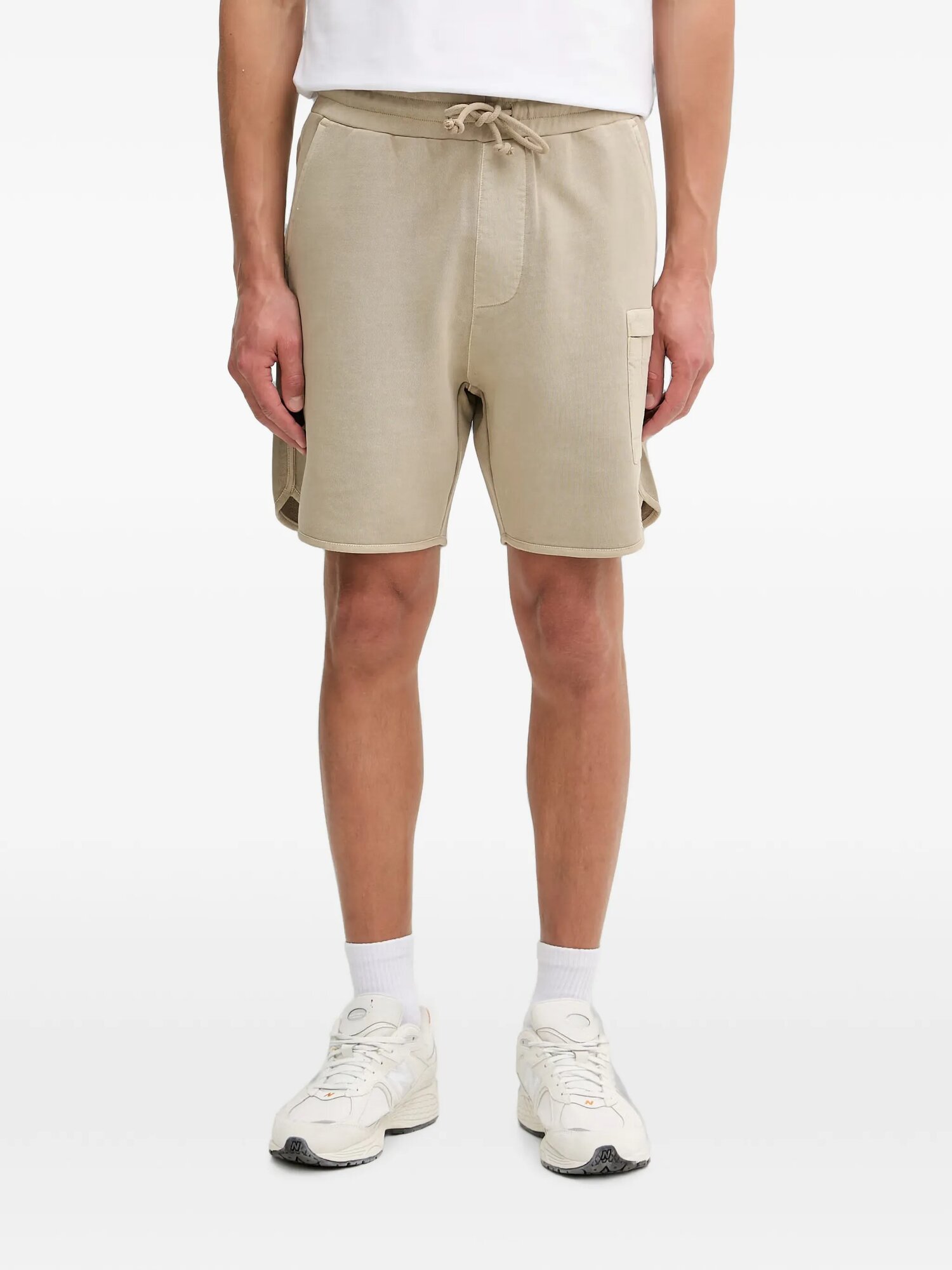 Шорты Logo-patch drawstring shorts