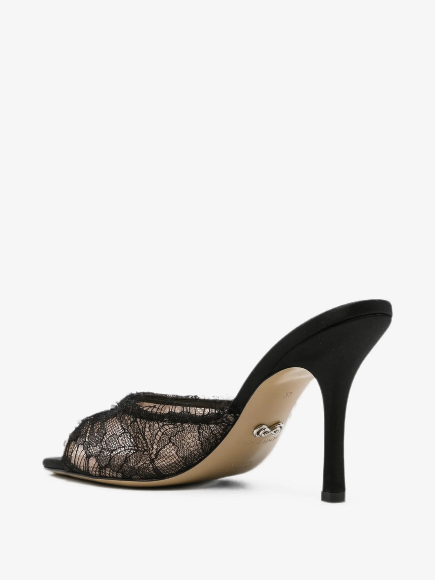 Мюли Mach & Mach Devon Chantilly, размер 40, черный — фото 1