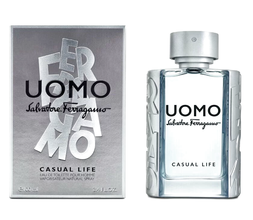 Salvatore Ferragamo Uomo Casual Life туалетная вода мужчинам 100 мл - Ферагамо Уомо Кежуал Лайф