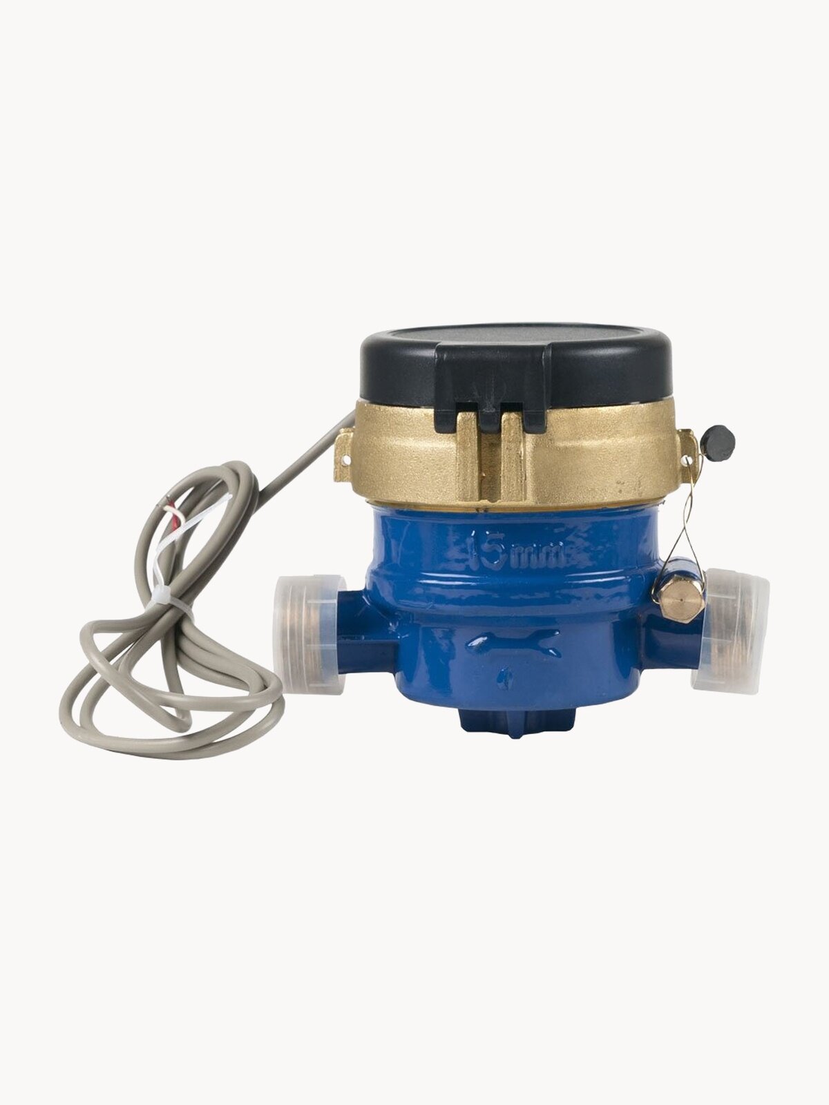 Счетчик холодной воды мокроходный одноструйный с импульсным выходом ВКМ-15 ДГ "росич" ДУ15, IP68, 110мм