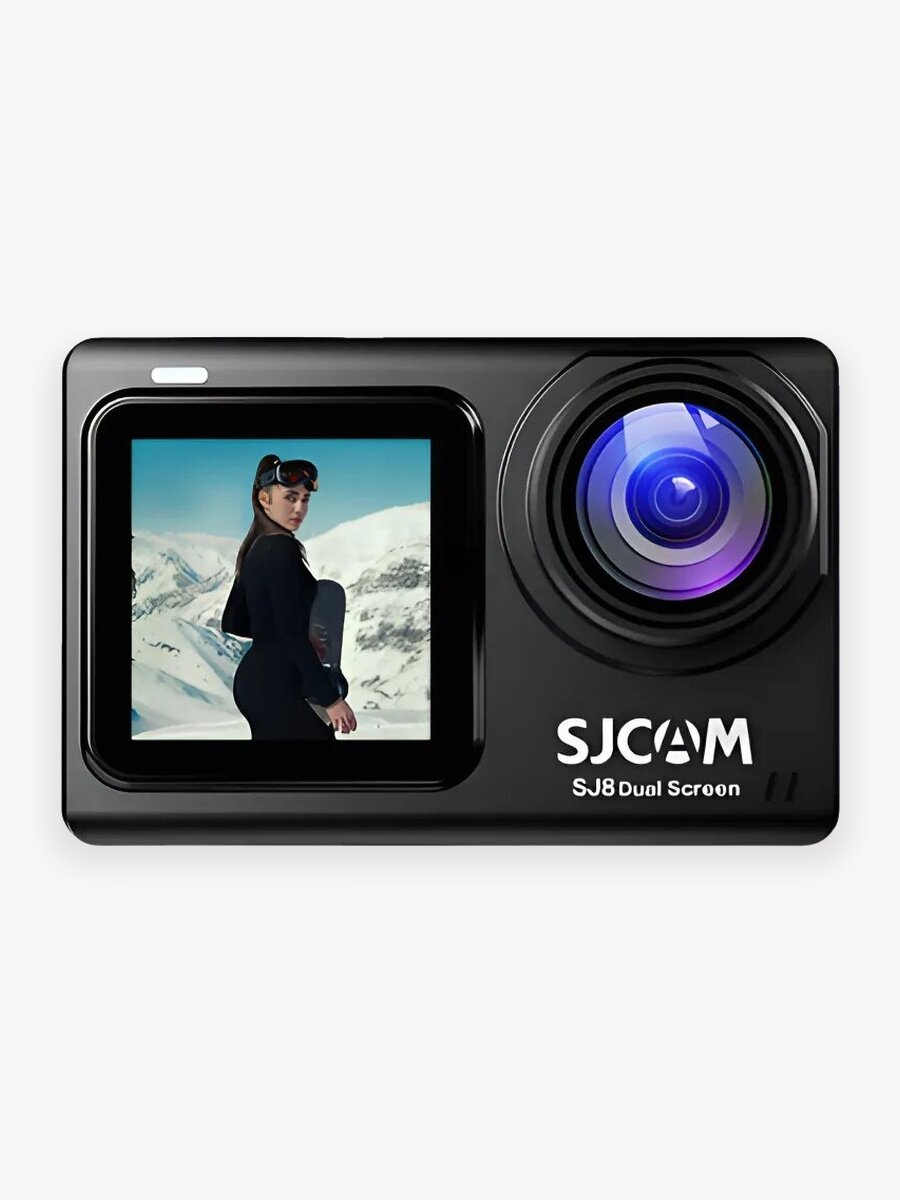 Экшн-камера SJCam SJ8, с креплением и цифровым стабилизатором