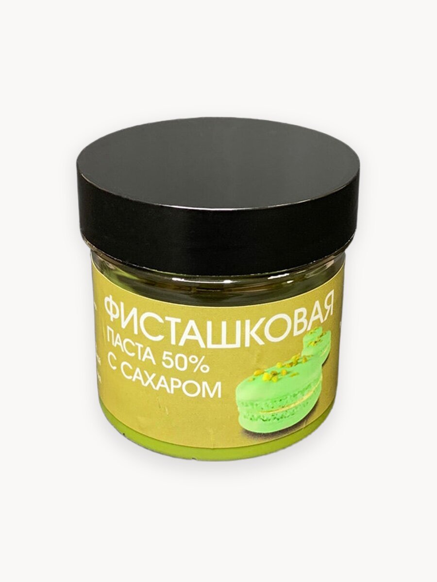 Паста фисташковая 50% с сахаром (начинка) 100 г