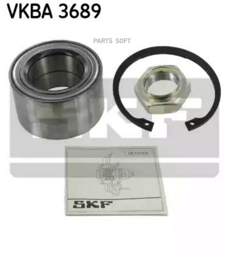 SKF VKBA3689 Подшипник ступицы к-кт Jumper Ducato Boxer ()