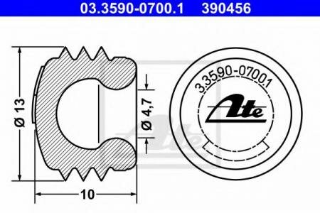 Крышка ATE № 03.3590.0700.1, 03359007001 ATE 03.3590-0700.1