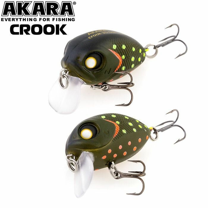 Воблер Akara Crook 35F 6гр. A34