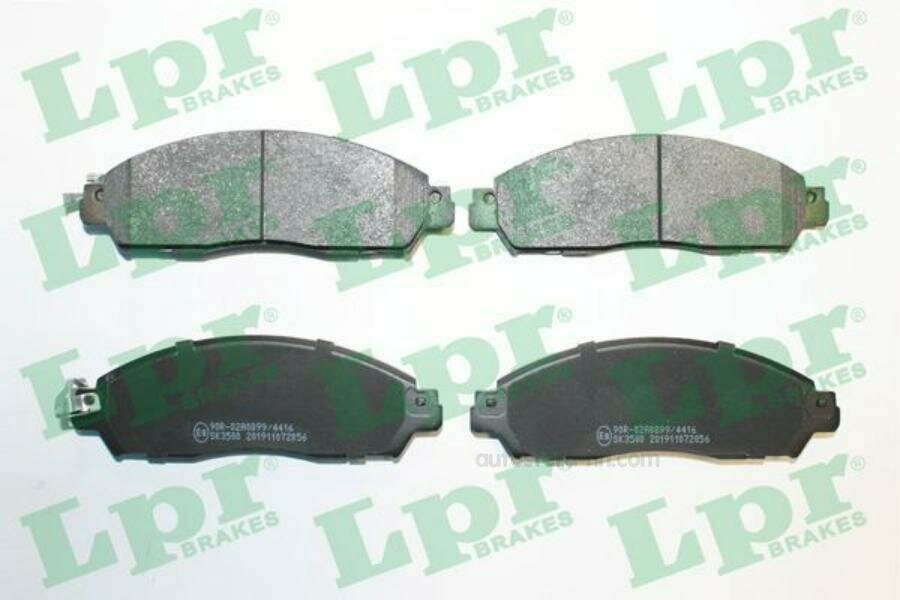 LPR 05P2056 Колодки тормозные DONGFENG DF6/NISSAN NAVARA 15- передние