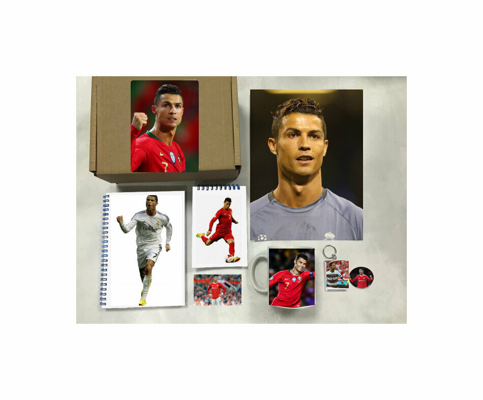 Бокс GOODbrelok принт "Криштиану Роналду, Cristiano Ronaldo" - CR0004