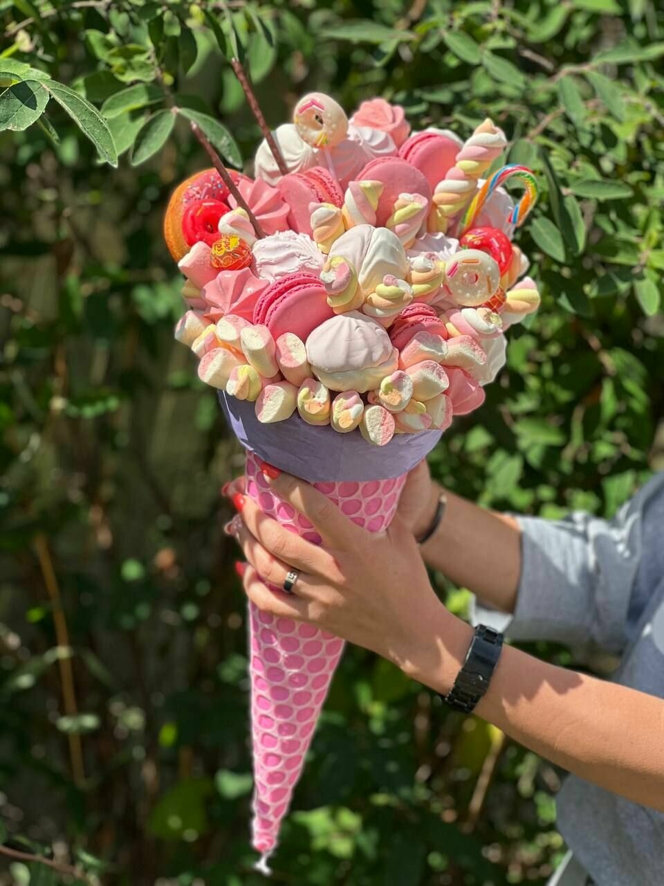 Зефирный рожок / Сладкий подарок