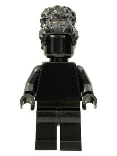 Минифигурка Lego tls100 Everyone is Awesome Black (Monochrome)