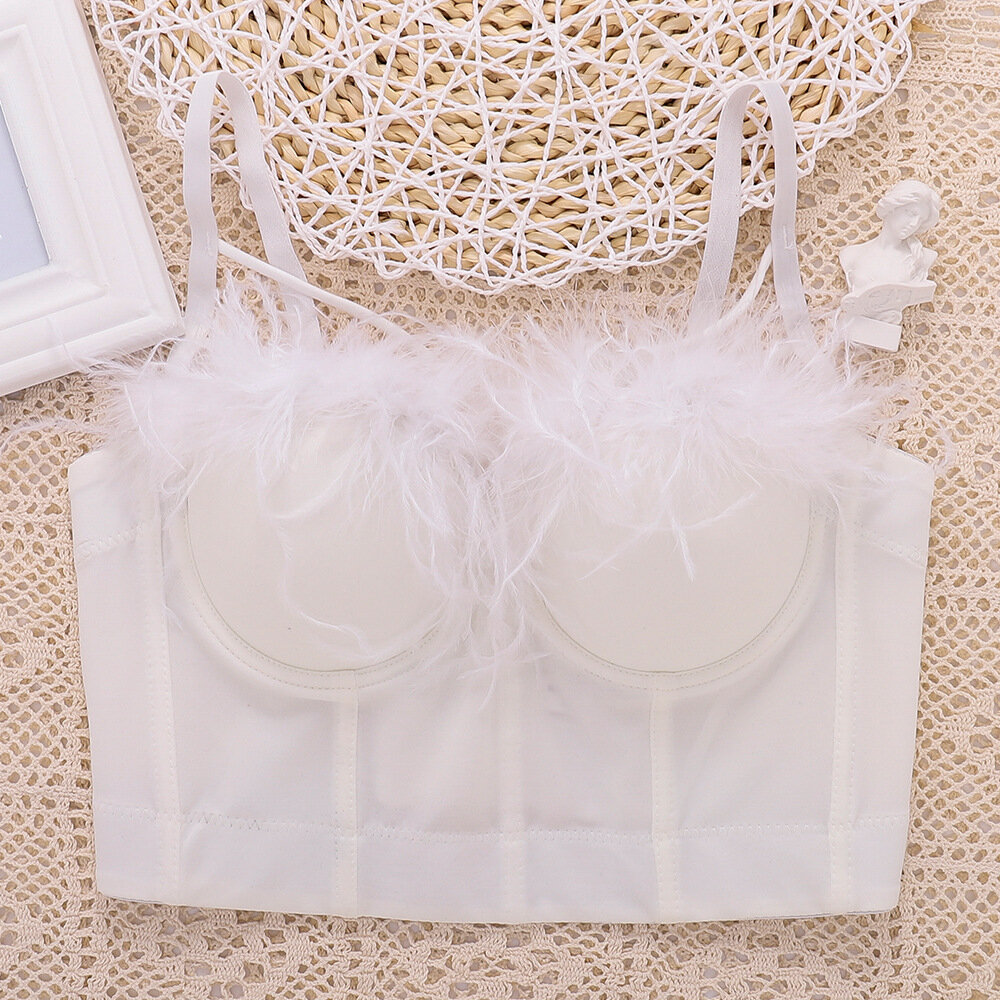 Топ-корсет "Фея", белый, размер 42D