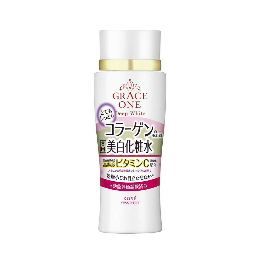Лосьон для лица KOSE GRACE ONE White R осветляющий глубокоувлажняющий с Витамином С,180 мл