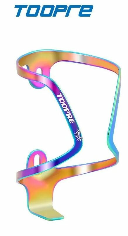 Флягодержатель Toopre "Бензин", алюминиевый, крепление на раму, разноцветный