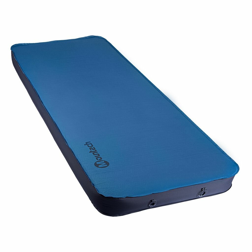 Ковер туристический самонадувающийся Mountech CAMP LUX 10 LWX, Ensign blue, 100