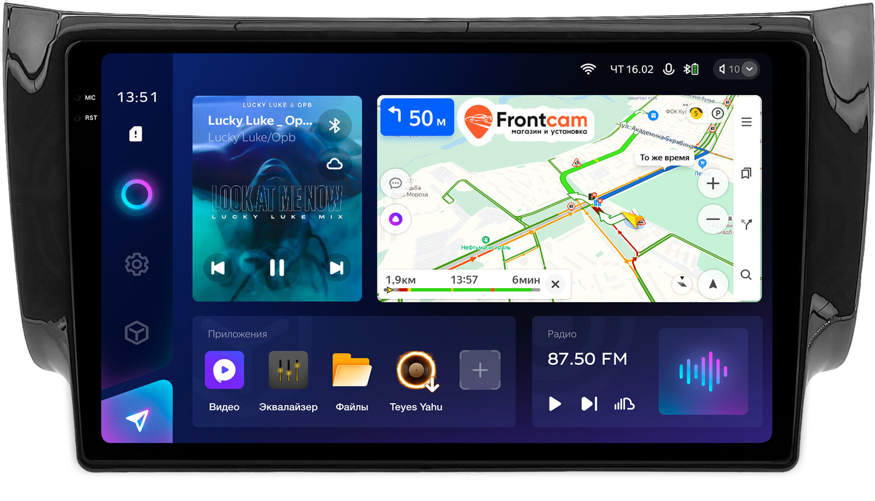 Штатная магнитола Nissan Sylphy 3 2012-2016 Китай Teyes CC3 2K 6/128 10.36" RM-10-0286 Android 10 (4G-SIM, DSP, QLed)