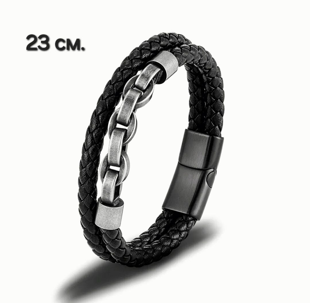 Плетеный браслет, металл