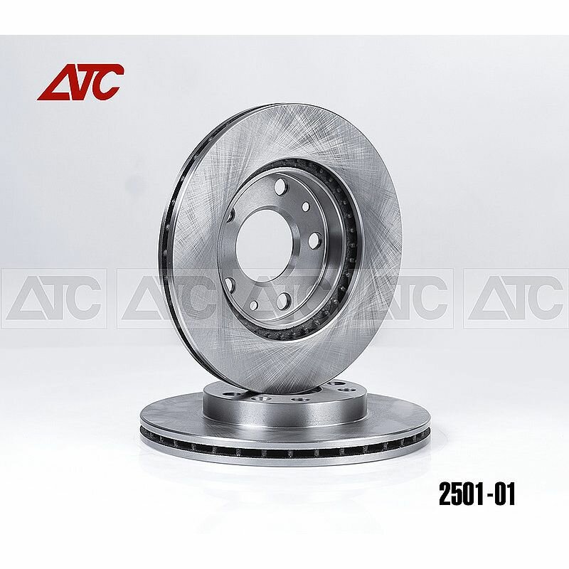Тормозной диск передний АТС 250105 для а/м RENAULT Duster, DACIA Duster, NISSAN Terrano