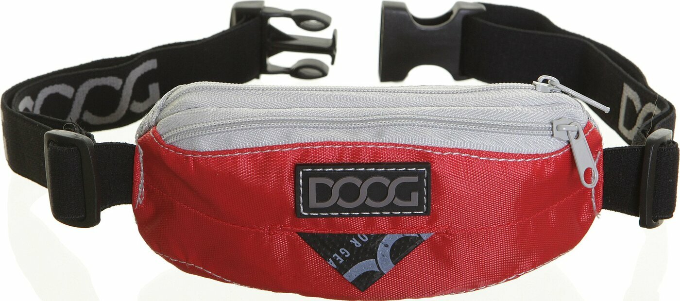 Сумка на пояс DOOG "Mini", красная,15х7,5х3см (Австралия)