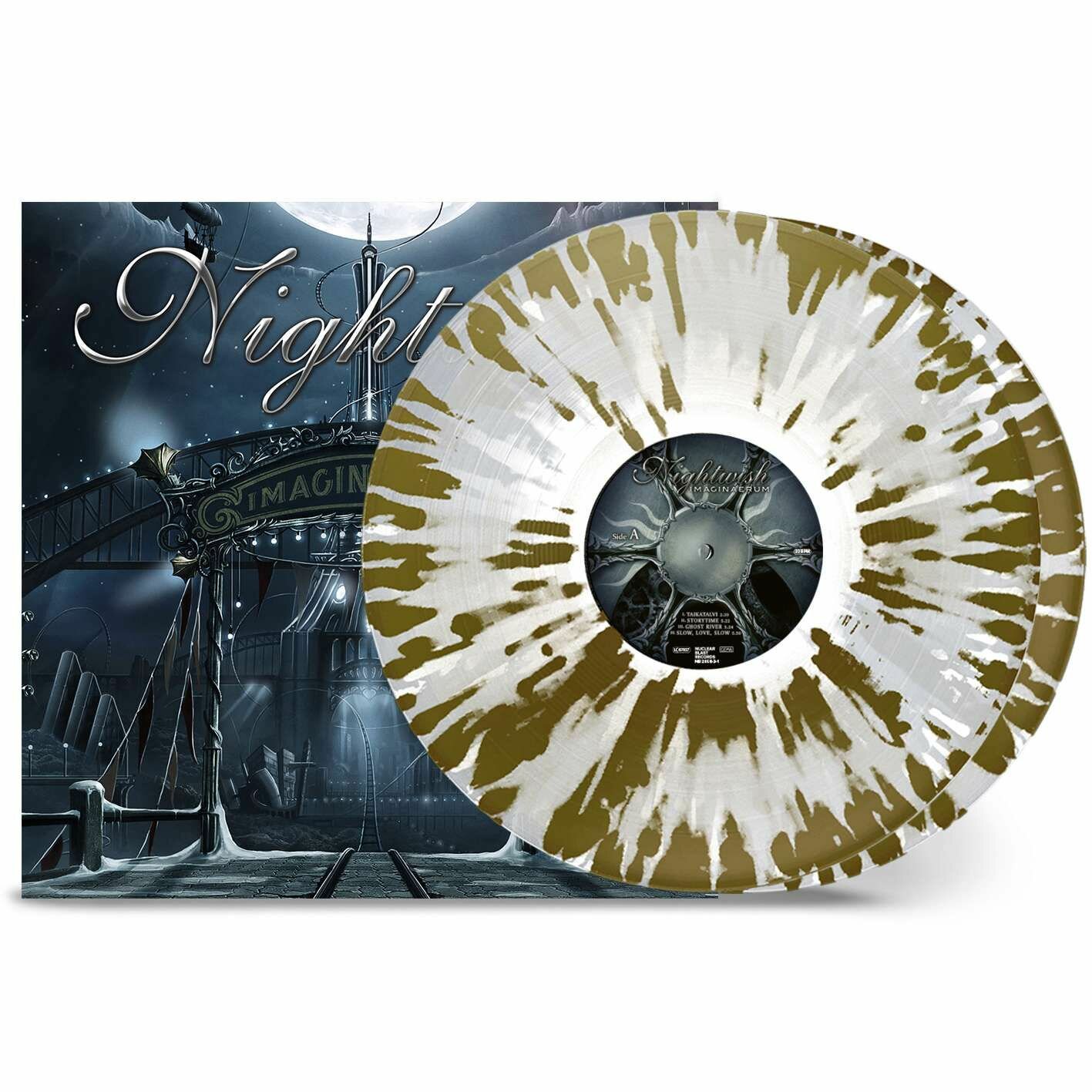 Виниловая пластинка Nightwish - Imaginaerum(Clear Gold White Splatter in Gatefold) (2 LP)
