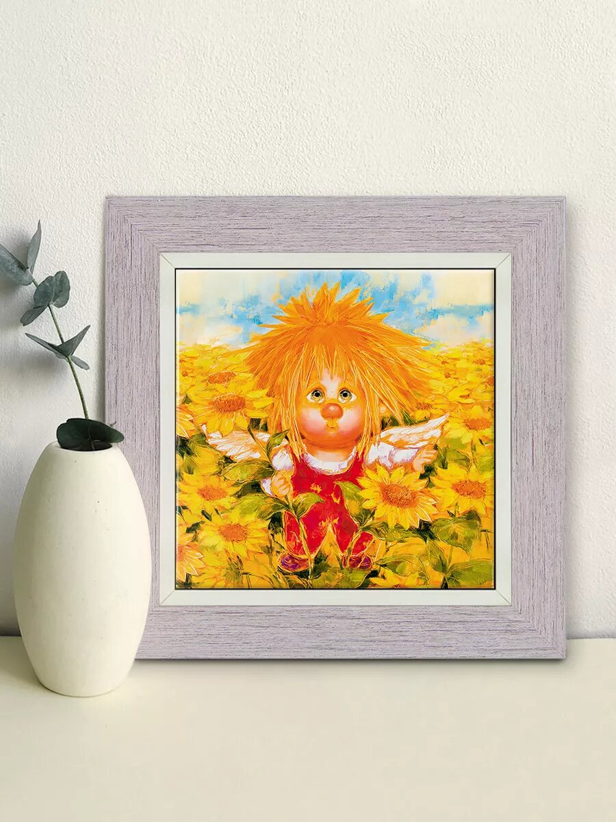 Картина на стену с ангелом