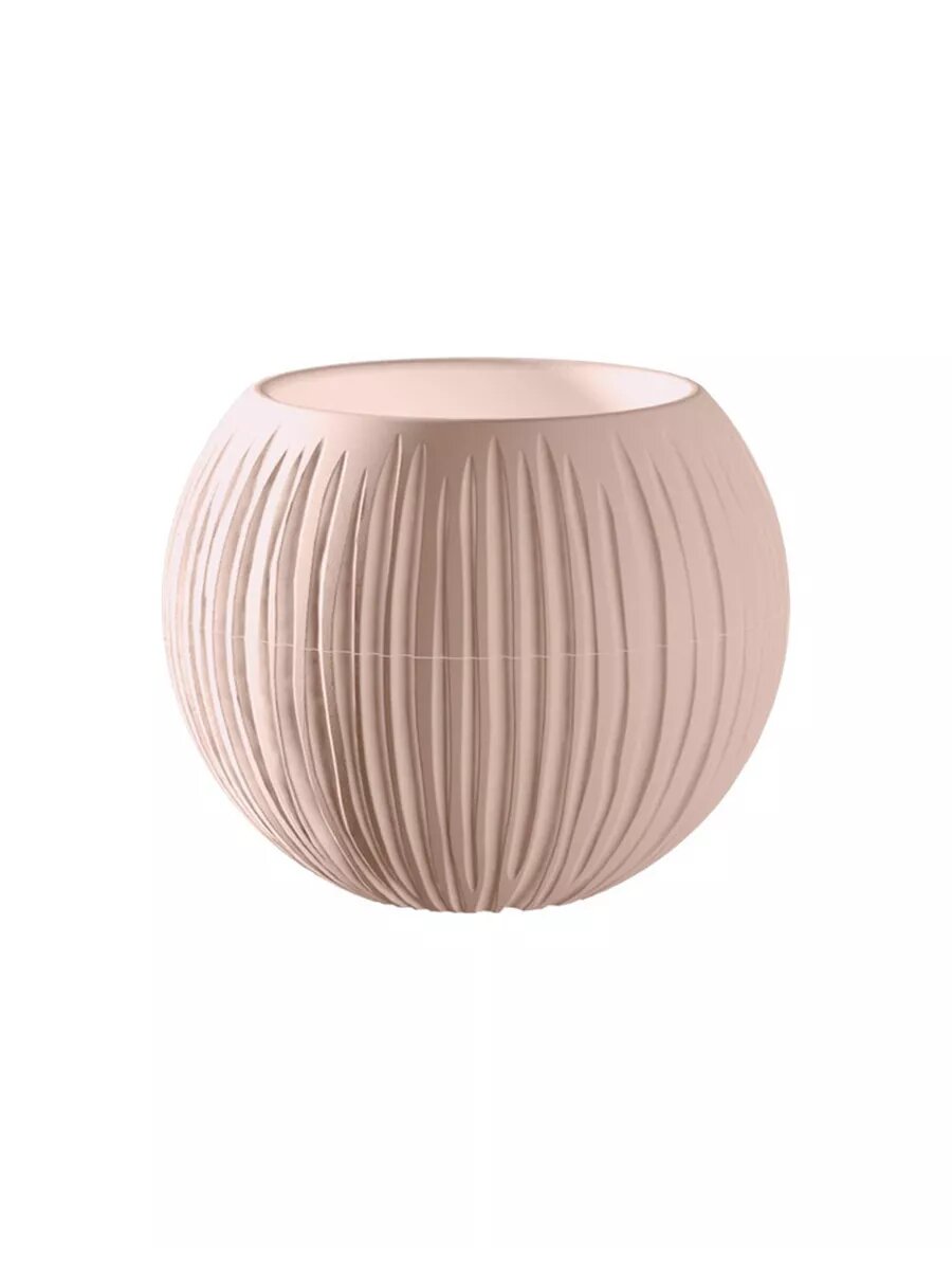 Кашпо 0,3 л с поддоном Сфера Мини