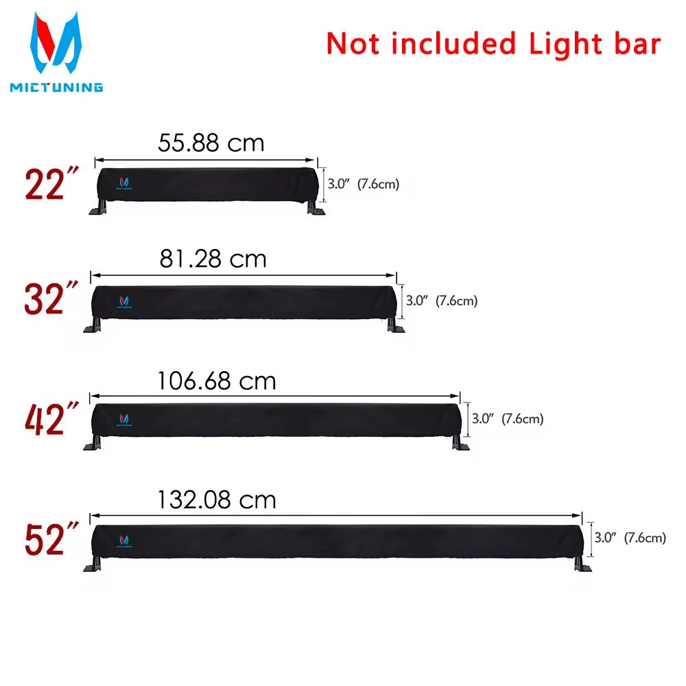 Нейлоновый чехол MICTUNING 42" для светодиодной ленты