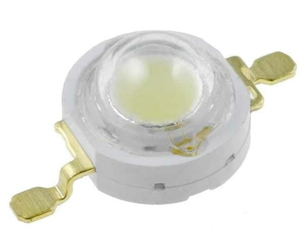 Светодиод HUEY JANN HPB8-49KWGA (BIN M), светодиод, Светодиод, мощный, 1Вт, EMITER, 6000(тип)K, белый, 125(тип)лм, 120°0, 1шт