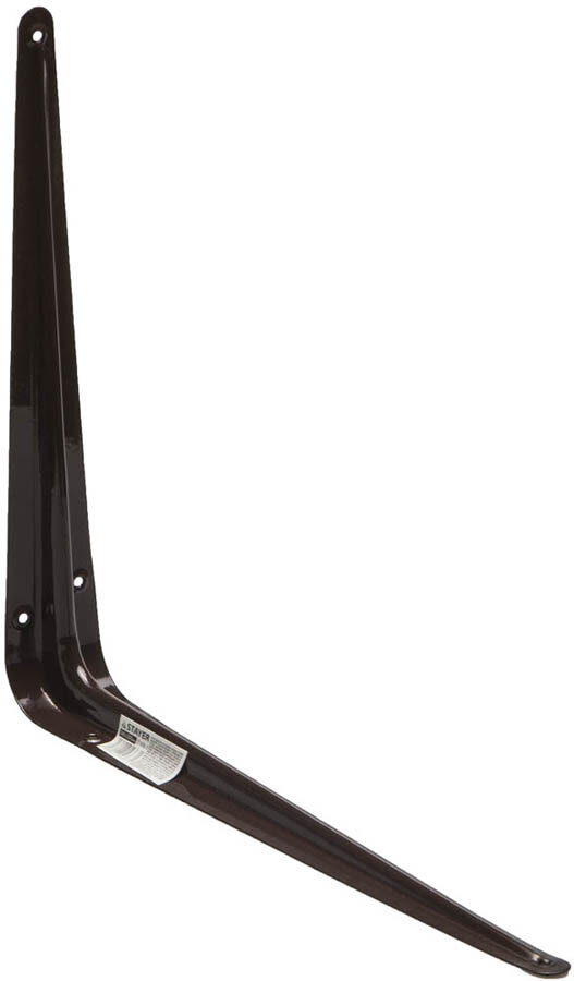Уголок-кронштейн STAYER 300х345мм, коричневый 37406-3