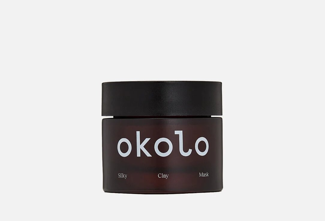 Очищающая маска Okolo Silky Clay, минеральная, для лица, 50мл