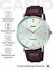 Наручные часы CASIO Collection, серебряный/коричневый