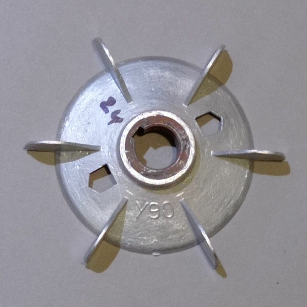 Вентилятор/крыльчатка охлаждения для электродвигателя/насоса на вал 24/150/28-6