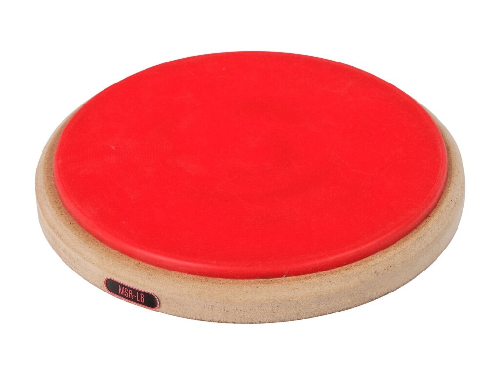 PMSR-L8 Тренировочный пэд 8", двусторонний, красный, Leonty