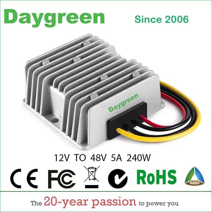 Daygreen Преобразователь 12V-48V 5A 240W