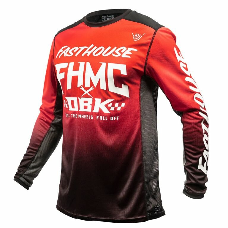 Джерси Fasthouse Grindhouse Twitch Jersey Red Black, 3XL