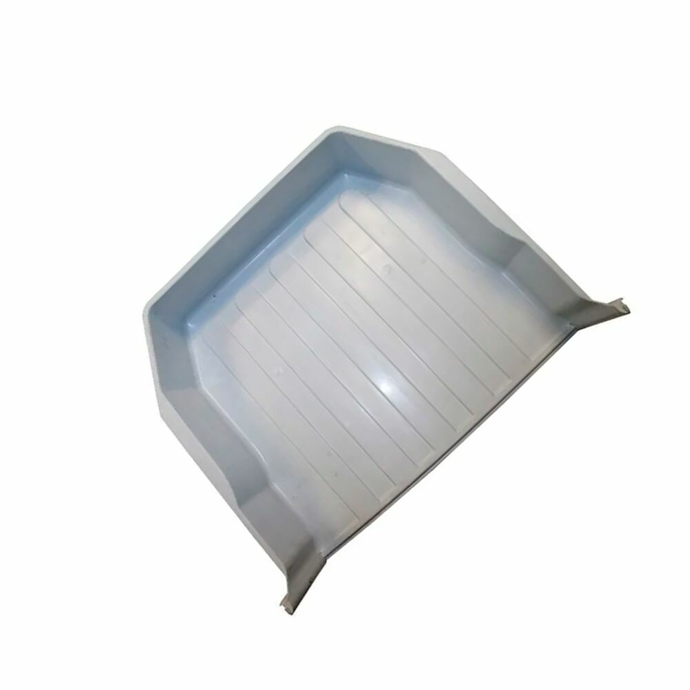 Корпус контейнера к холодильникам Indesit Индезит 857276 857245 (14803302-1, размер: ширина - 420мм, ширина спереди - 454мм, глубина - 358мм, высота - 124мм, снято с гарантийной техники)