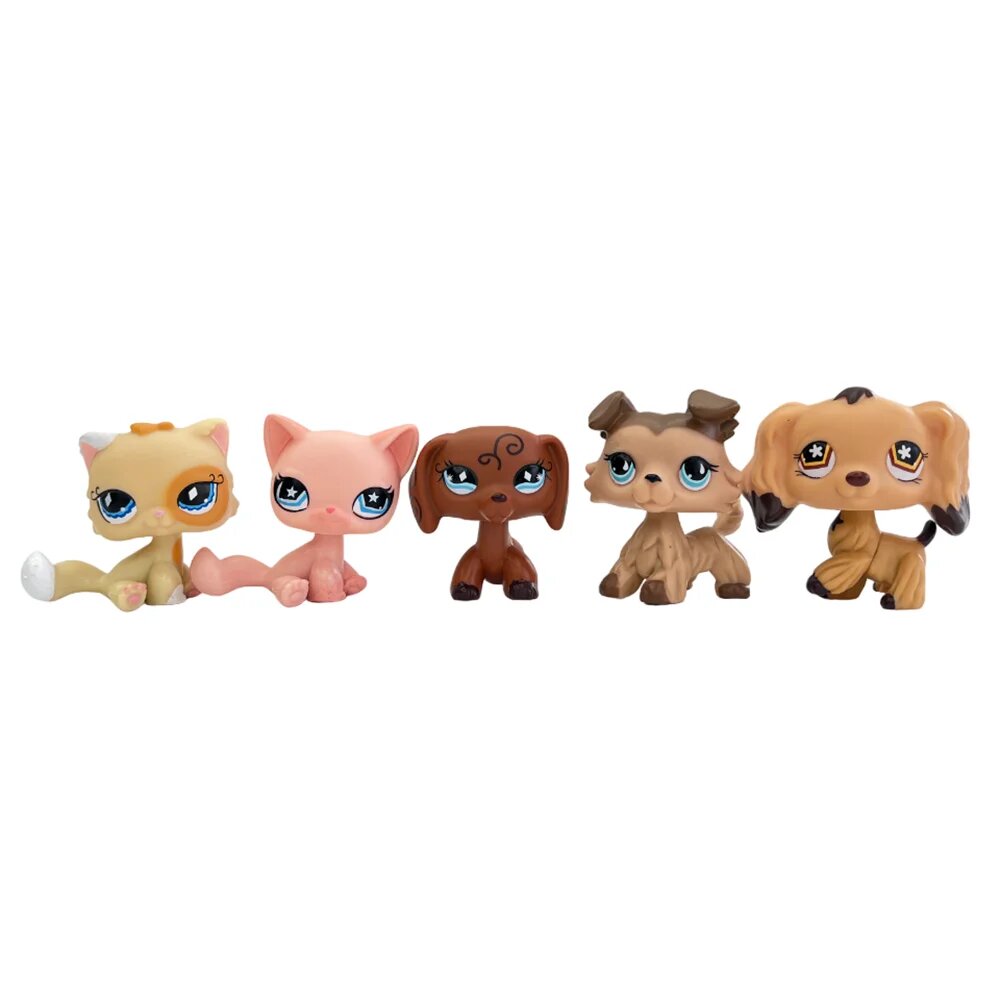 Набор Littlest Pet Shop 5 фигурок, цвет: Set 3