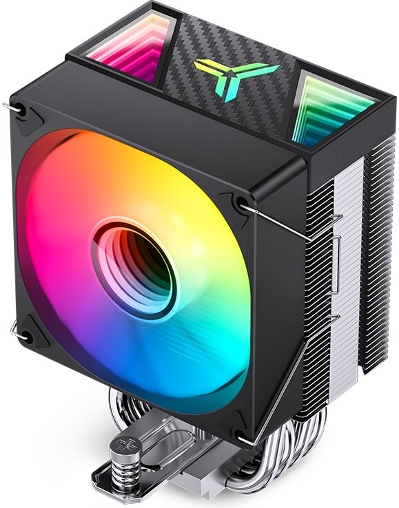 Jonsbo Кулер для процессора Socket115x/1200/1700/1851/AM4/AM5 Jonsbo CR-1400 V2 ARGB Black, подсветка (ret)