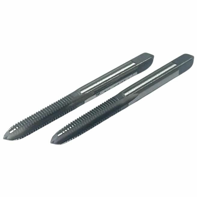 Метчик дюймовый 1/4 BSF 55 9ХС комплект из 2-х штук (26 ниток/дюйм)