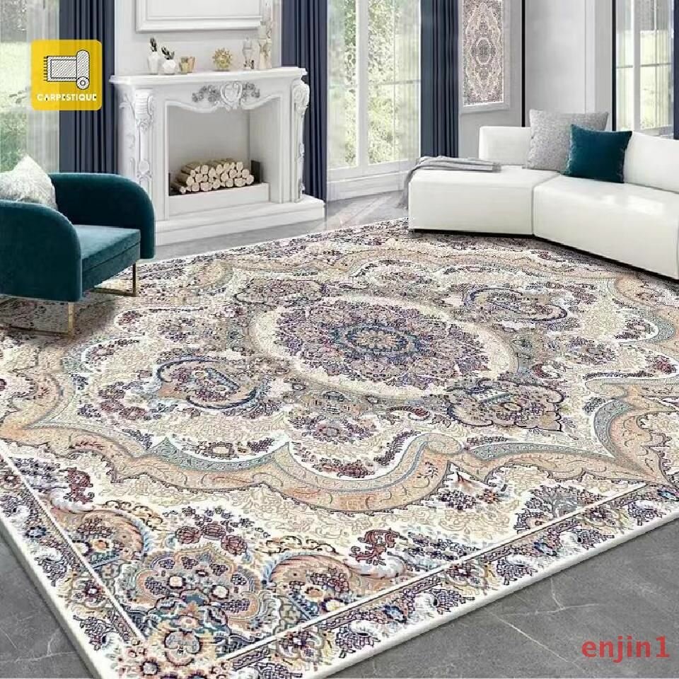 Ковер Carpestique Круговой бархатный ковер в ретро этническом стиле