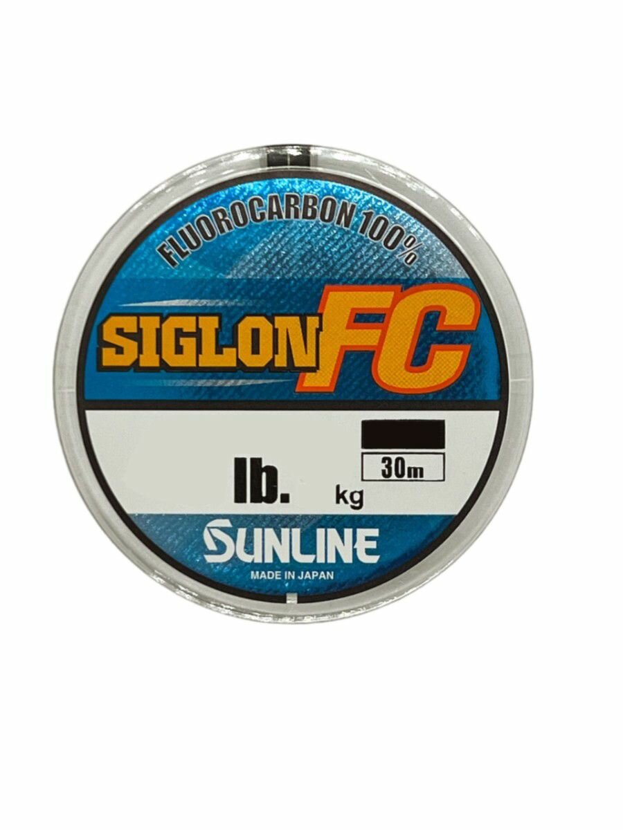 Флюрокарбон леска для рыбалки SUNLINE Siglon FC 2020 30m #1.0/0.180mm