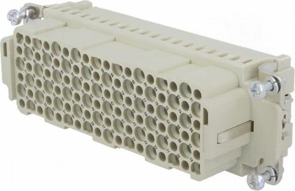 Разъем HARTING 09161083101 прямоугольный, "мама", Han DD, PIN 108 108+PE, размер 24B, 1 шт