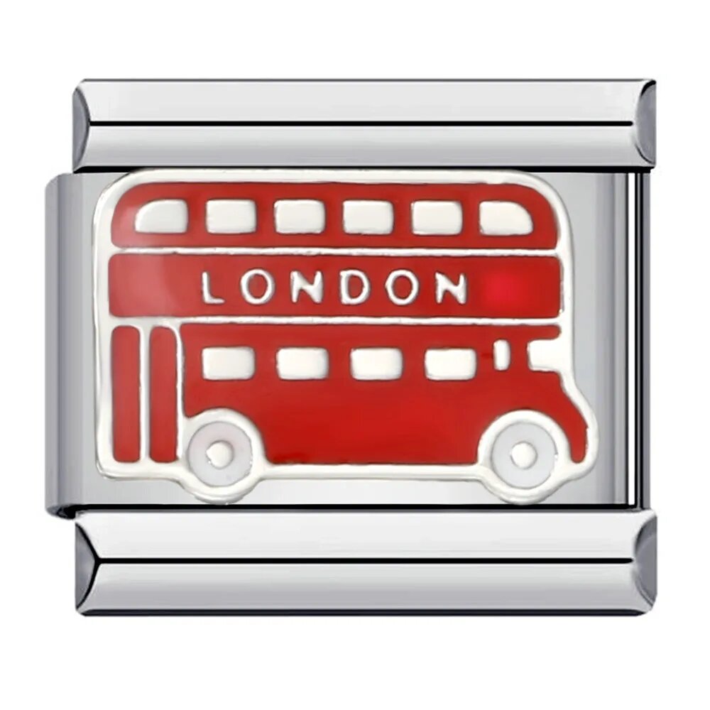 Подвеска-звенье GEMOSA London Bus, ICJ091-1, 9 мм