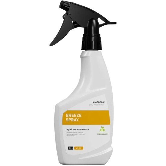 Чистящий спрей Cleanbox PROFESSIONAL Breeze spray для сантехники, дезифицирующий, 500 мл