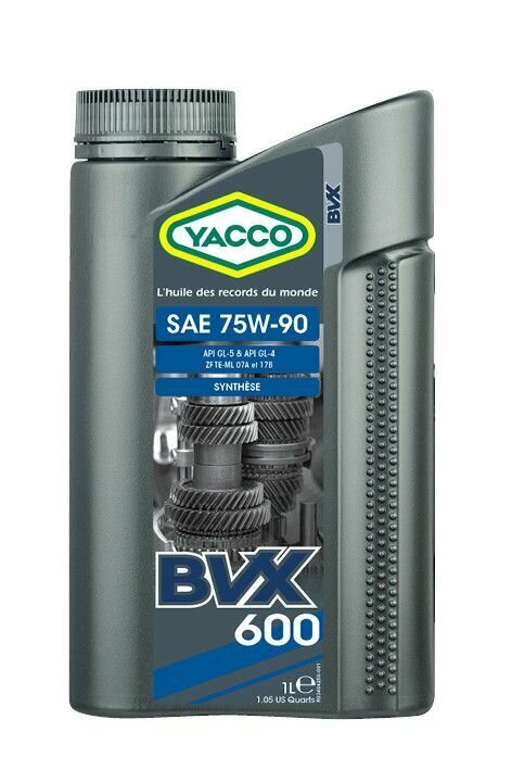 YACCO BVX 600 75W90 (1 L) арт.340425