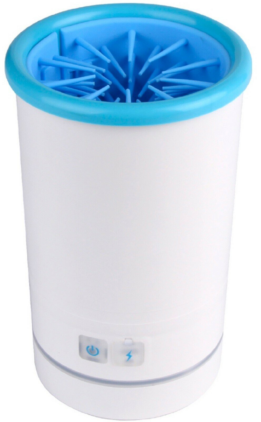 Лапомойка для домашних животных, собак, кошек / ванночка, омыватель, тазик, ведро / электрический очиститель / силиконовая щетка / автоматическая емкость / вращающаяся