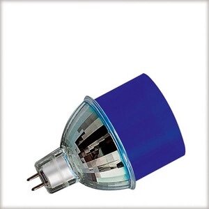 Лампа галоген Paulmann 988.07 лампа-Декоцилиндр темносиняя GU5,3 50W/ 1шт