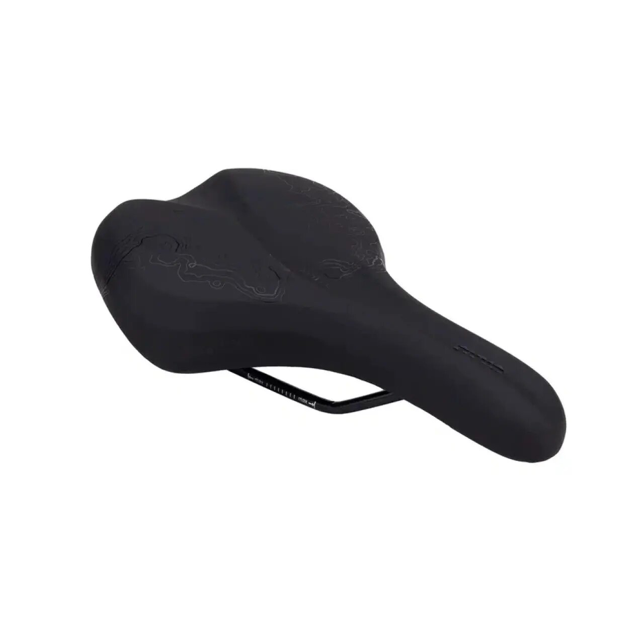 Седло OYYO SD02, 280х170 мм, gel, memory foam, унисекс (черный)