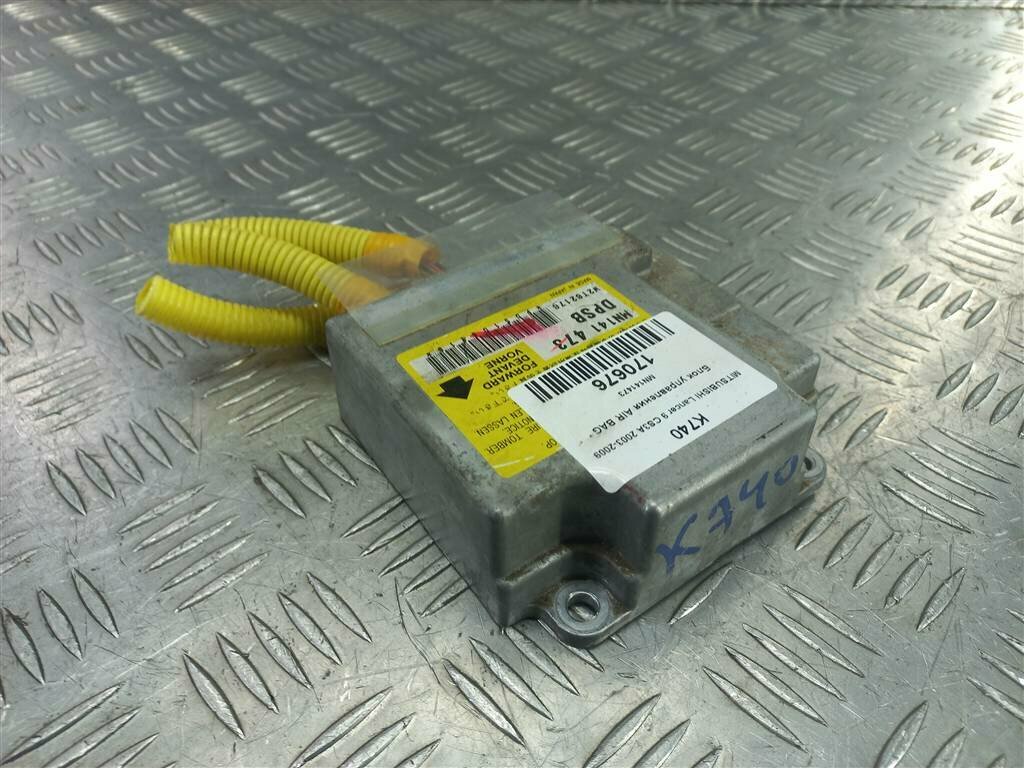 Блок управления SRS (AIR BAG) Б/У для MITSUBISHI LANCER IX рестайлинг (2005—2010) MN141473
